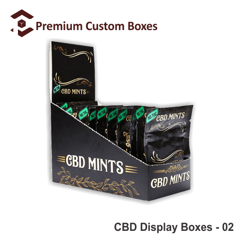 CBD Display Boxes | CBD Display Packaging | Premium Custom Boxes