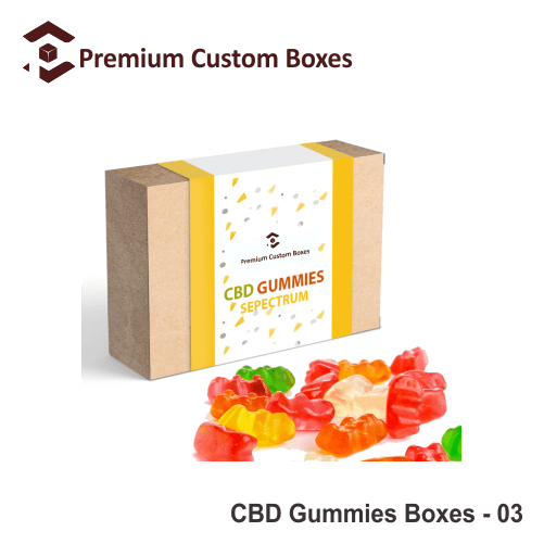Custom CBD Gummies Boxes | Premium Custom Boxes | PCB