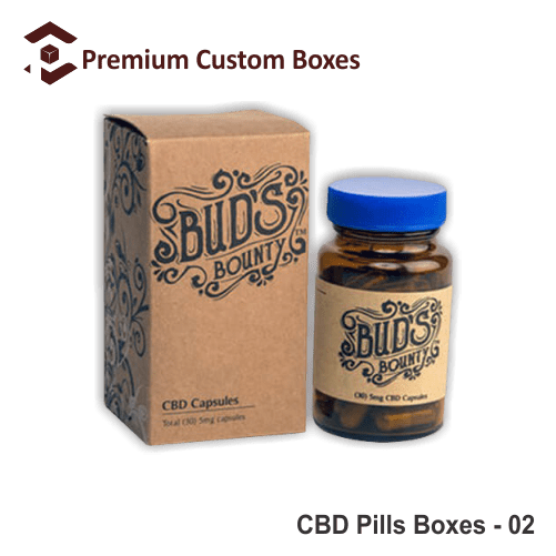 CBD Pills Boxes | Premium Custom Boxes | Cardboard CBD Pills Boxes