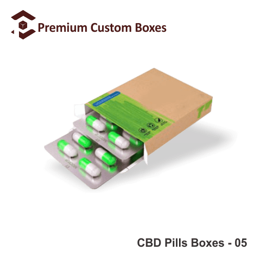 CBD Pills Boxes | Premium Custom Boxes | Cardboard CBD Pills Boxes