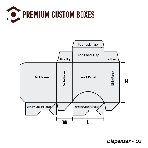 Custom Dispenser Boxes | Custom Boxes | Tape Dispenser