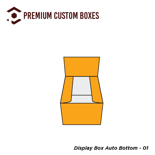 Display Box Auto Bottom | Premium Custom Boxes | PCB