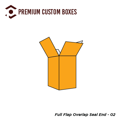 Custom Full Overlap Seal End | Premium Custom Boxes