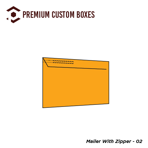 Custom Mailer with Zipper | Custom Boxes