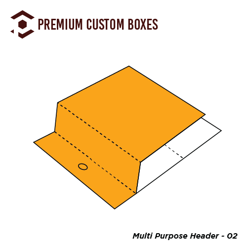 Custom Multi Purpose Header | Custom Boxes