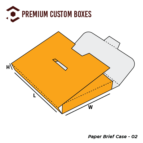 Custom Paper Briefcase Boxes | Custom Boxes