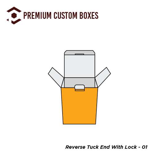 Custom Reverse Tuck End with Lock | Custom Reverse Tuck Boxes