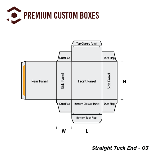 Straight Tuck End Boxes | Custom Straight Tuck End | PCB