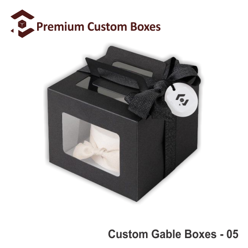 Custom Gable Boxes Auto Bottom | Gable Bag Auto Bottom