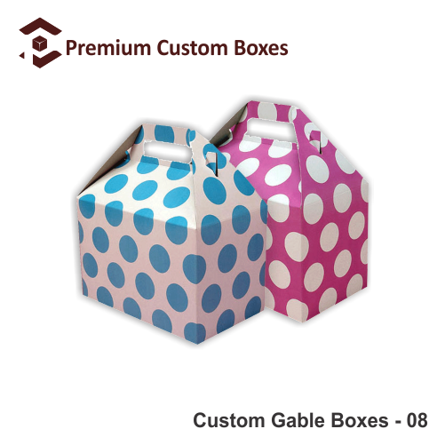 Custom Gable Boxes Auto Bottom | Gable Bag Auto Bottom