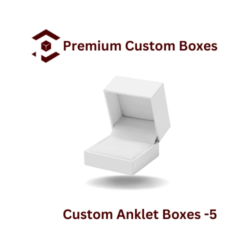 Elevate your brand with Custom Anklet Boxes by Premium Custom Boxes