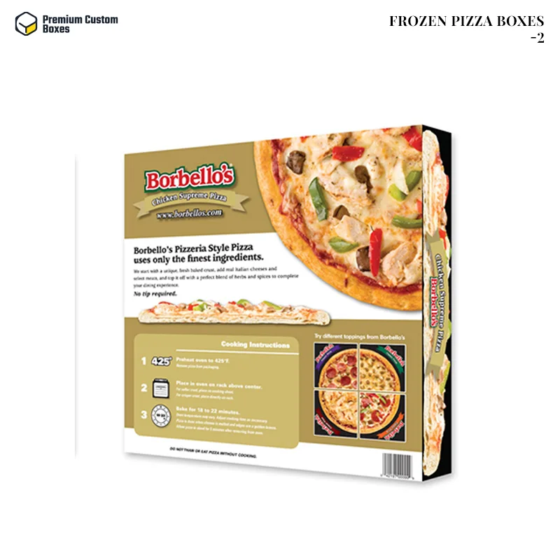 Frozen Pizza Boxes | Custom Frozen Pizza Boxes | PCB